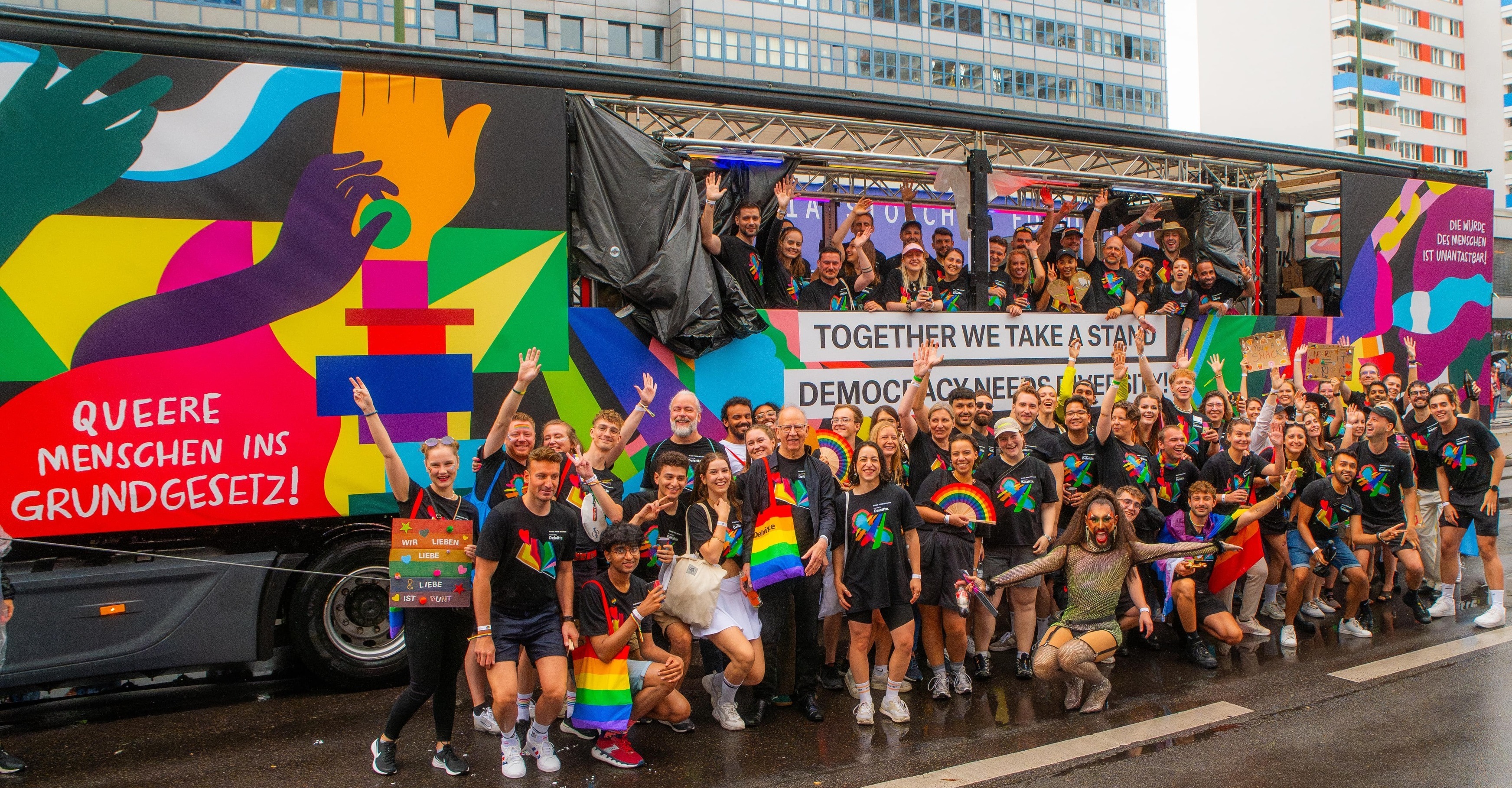 Berlin CSD 2025: Deloitte's Pride Initiative Fundraising Campaign by ...